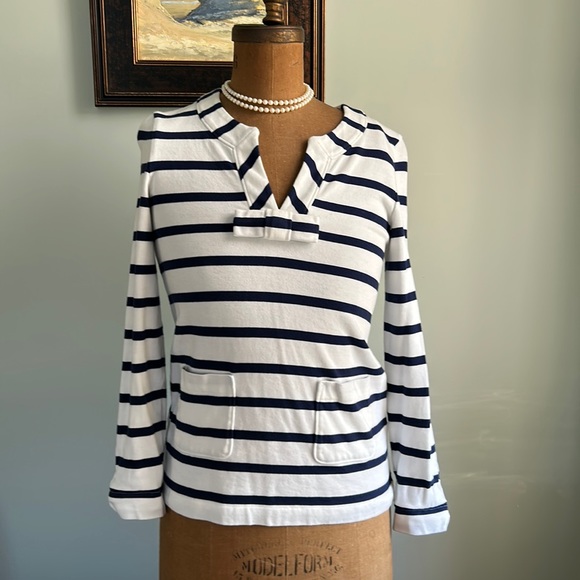kate spade | Tops | Nautical Stripe Kate Spade Top | Poshmark